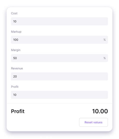 Markup Calculator [free] Early