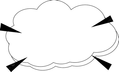 간단한 구름 일러스트 텍스트 상자 노트 메모 노트 메모 대화 상자 Png 일러스트 및 Psd 이미지 무료 다운로드 Pngtree