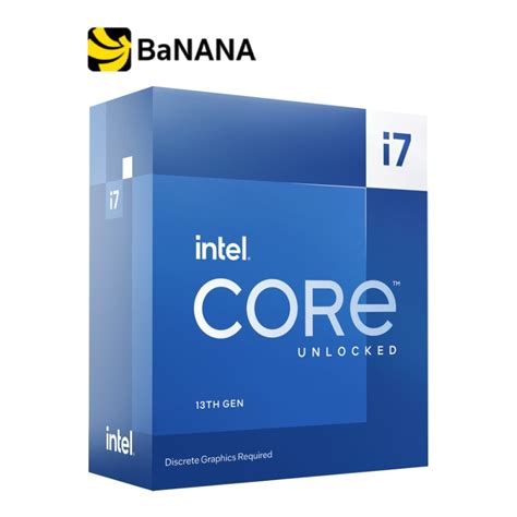 ซีพียู Intel Cpu Core I7 13700kf 3 4 Ghz 16c 24t Lga 1700 By Banana It