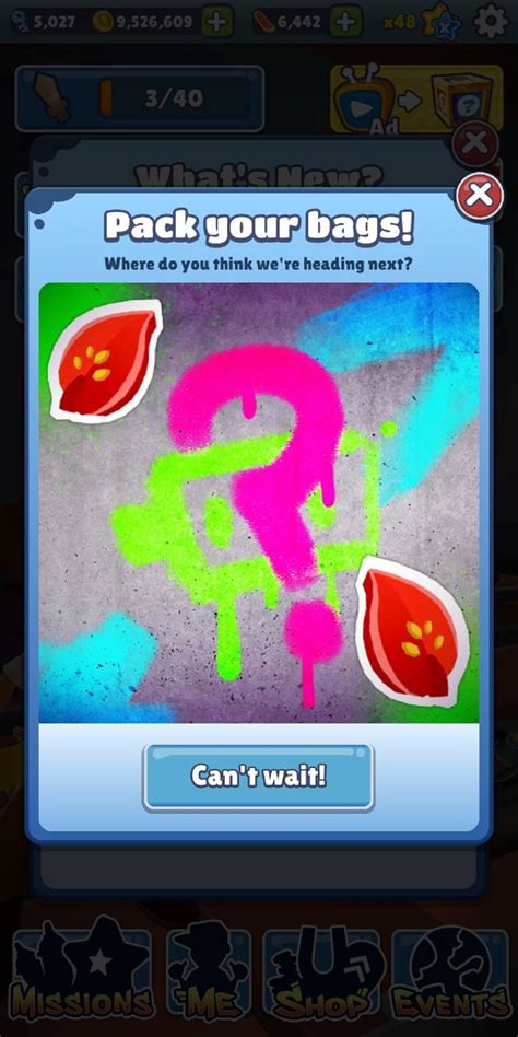 Sofia Is Ready To Return To Buenos Aires On Monday R Subwaysurfers