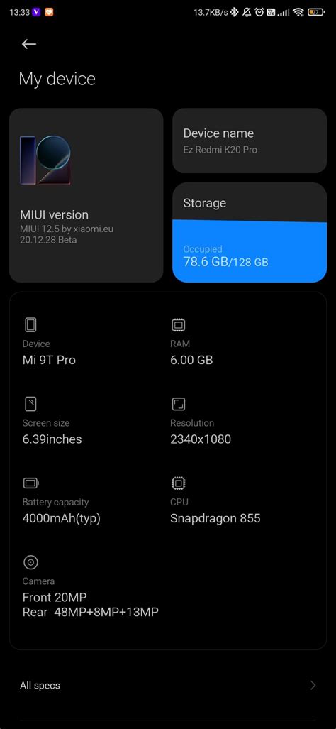 Surprise Just Updated To MIUI Android My Raphael R Miui