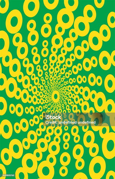 Donut Vortex Illustration Optical Illusion Abstract Background Stock Illustration Download