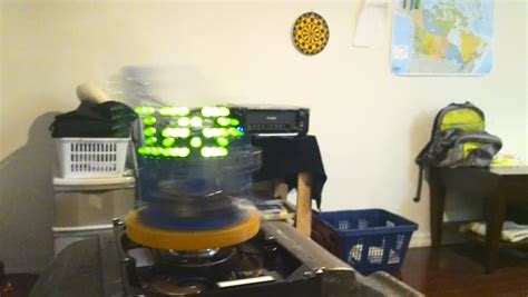 3d Pov Clock From A Hdd 16 Steps With Pictures Instructables