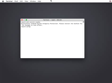 System Integrity Protection In Macos