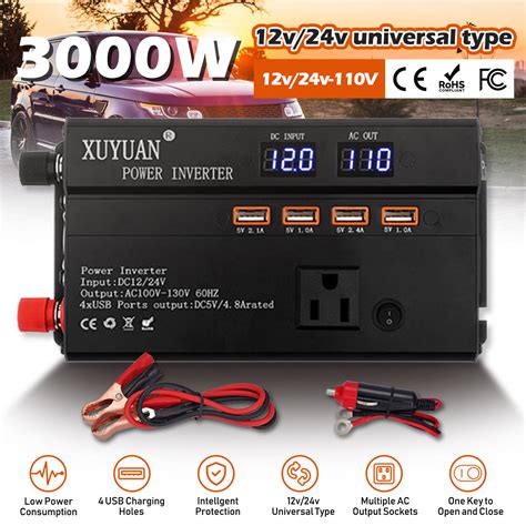 Pure Sine Wave Inverter 1600w 2200w 2600w 3000w 4000w 5000w 6000w 7000w