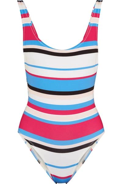 Solid And Striped Anne Marie Striped Swimsuit Modesens