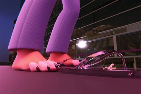 Giantess Diane Inshoe Stomp Animation