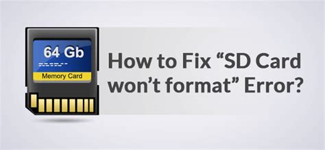 Why Keep Getting Sd Card Errorsformat Sd Cardslow Card Speed Messages