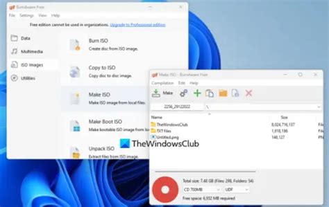Best Free ISO Maker Tools For Windows 11 10