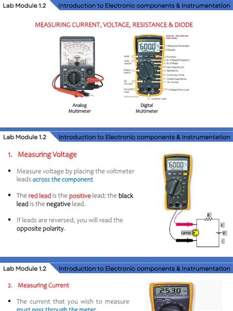 Lab Module 12 Nmk 11103 Pdf Voltage Direct Current