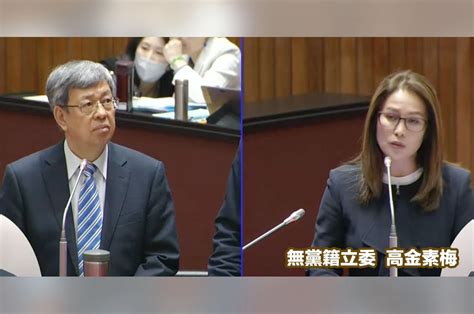 高金素梅質疑「學人法案」操縱台灣恐引戰爭⋯⋯陳建仁改「溫暖態度」罕見「動怒」批：只不過是疑美論想法 放言fount Media
