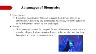 Biometrics In Security Pptx