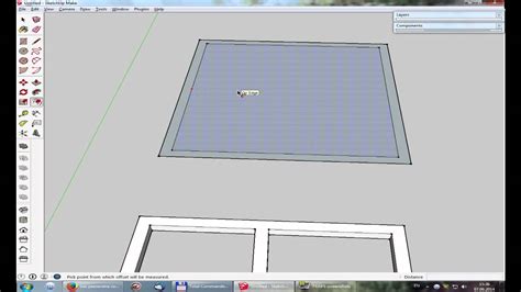 Урок 3 Проектирование дома в Sketchup Youtube