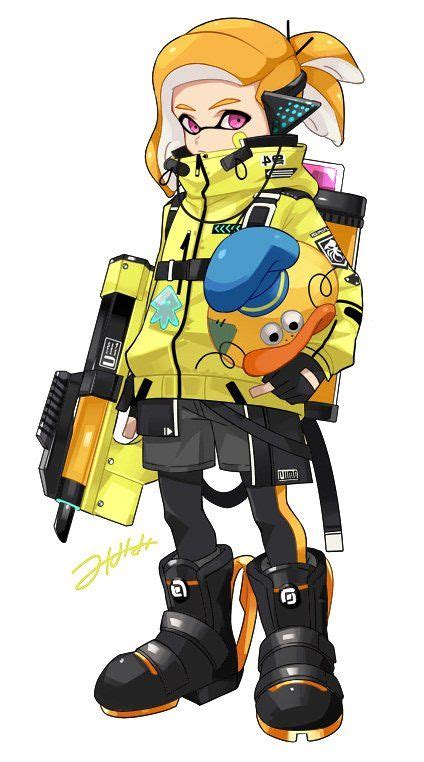 🐠みみみ🌼スプケラ28 On Twitter 4号！😎 Splatoon Memes Nintendo Splatoon Splatoon 2 Art Character