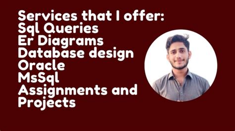 Write Sqlmysqloraclepostgresql Tasks And Database Design By Juna1d