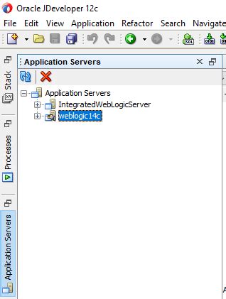 Cómo configurar Jdeveloper con una instancia de Weblogic 14c Oracle