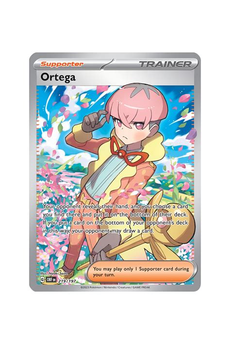 Pokémon Tcg Obsidian Flames Illustration Rare Card List Hypebeast