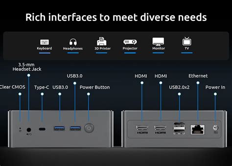 BMAX B Pro Mini PC Intel I U Processor Up To GHz Cores GB TB Windows