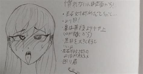 オリジナル アヘ顔の描き方講座 豆腐系女子 No Warのイラスト Pixiv