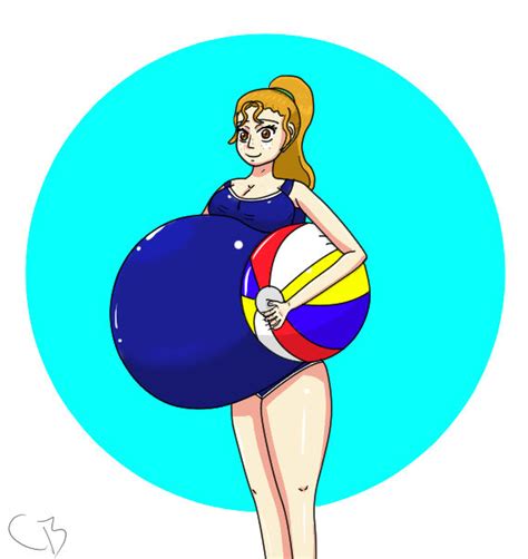 Beach Ball Belly By Clearballoon On Deviantart