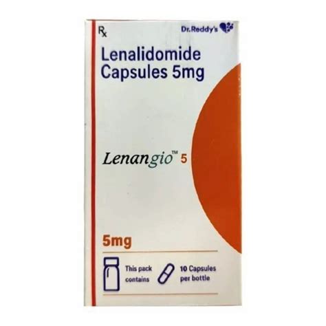 Lenalidomide 5mg Capsules At ₹ 1700 Bottle New Colony Nagpur Id 2853352381930