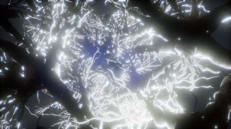 Journey Through A Neuron Cell Network Inside The Brain 5682867 Stock