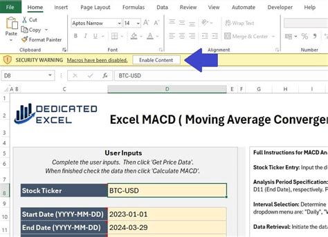 Excel Macd Calculator Dedicated Excel