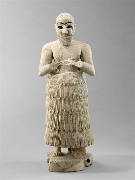 Standing Male Worshiper Sumerian Early Dynastic I Ii The Metropolitan Museum Of Art Artofit