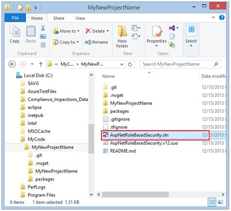 Visual StudioPainlessly Renaming Your Project And Solution Directories