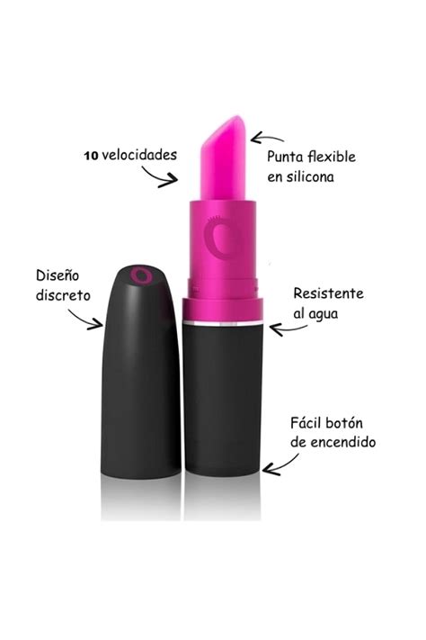 Vibrador En Forma De Labial Uva Salvaje Sex Shop
