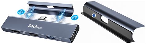 Ipad Pro Usb C Hub Multiport Adapter Dockteck Usbc Hub 5 In 1 With 100w Pd 4k