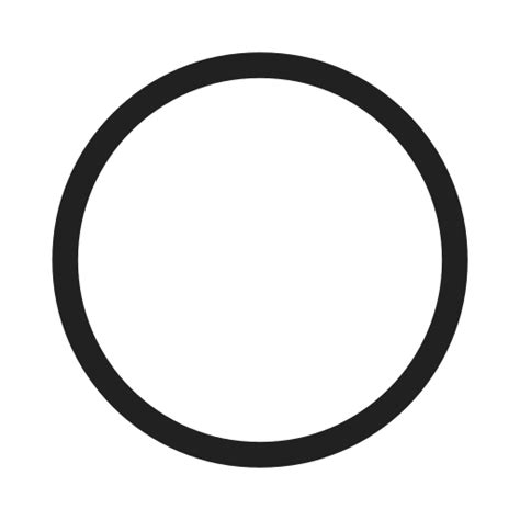 Ic Fluent Radio Button Regular Icon Free Download