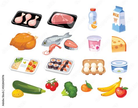 food and cocktails clip art