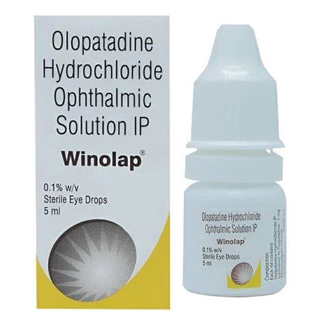 5 Ml Olopatadine Hydrochloride Ophthalmic Eye Drop Product Type General Medicines At Best