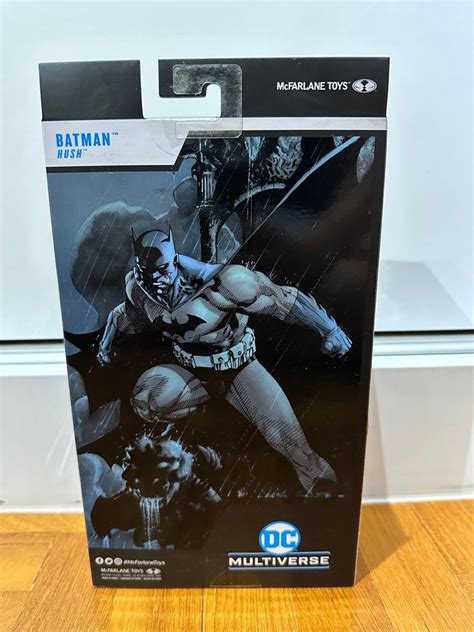Mcfarlane Dc Multiverse Hush Blue Batman Dc Icons Essentials Arkham
