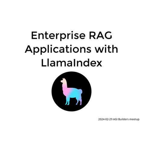 Enterprise Rag Applications