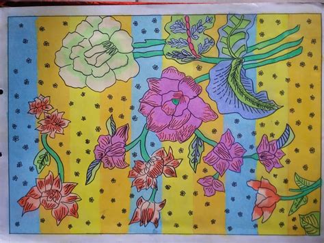 Amila Menggambar Ragam Hias