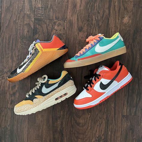 my nike by you dunks came in my mistake of adding recycled twill on