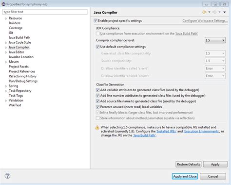 Eclipse Maven Java Compiler Version Set To Older Version Automatically Stack Overflow