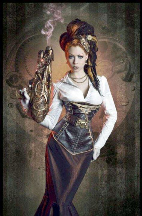 Charming Steampunk Ladies Klykercom