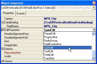 Multi Editor Rows Vcl Devexpress Documentation