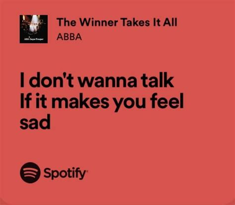 The Winner Takes It All Abba En 2024 Does Your Mother Know