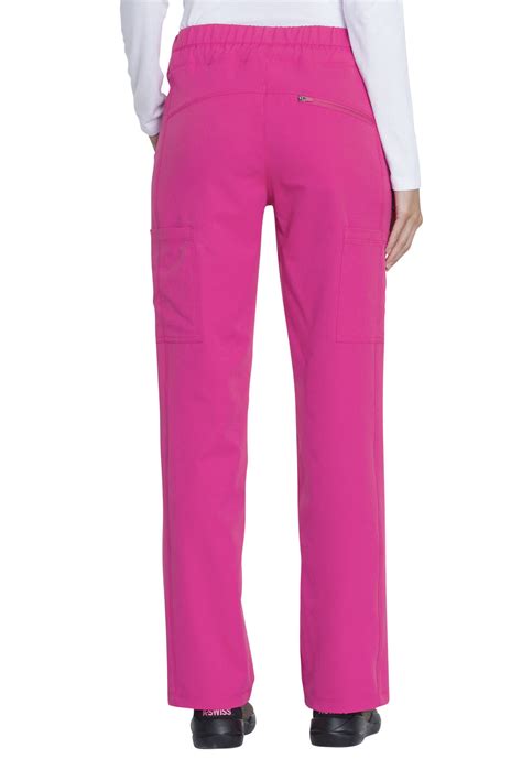 Dickies Dickies Dynamix Mid Rise Straight Leg Drawstring Pant In Hot