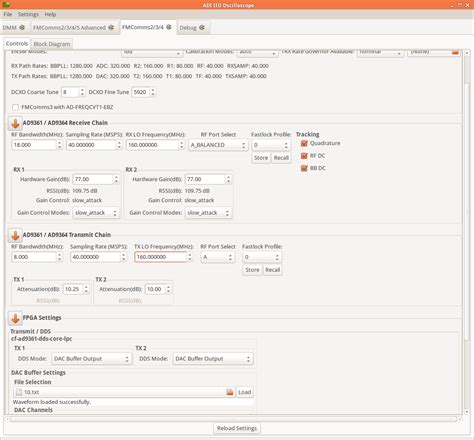 AD FMCOMMS EBZ Transmiter Output Waveform Q A FPGA Reference Designs EngineerZone
