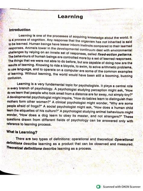 Unit 4 Learning Pdf