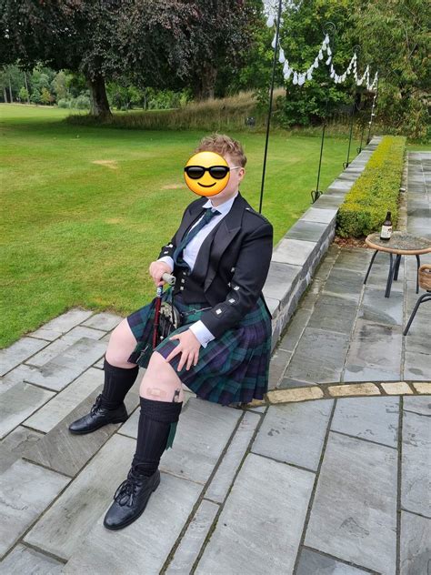 Rocked My Kilt Out In Public For The First Time When I Went To The