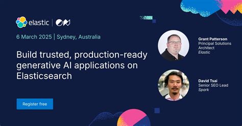 elasticon tour sydney dan abitbol
