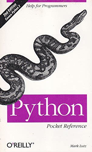 Python Pocket Reference 4e Lutz Mark 9780596158088 AbeBooks