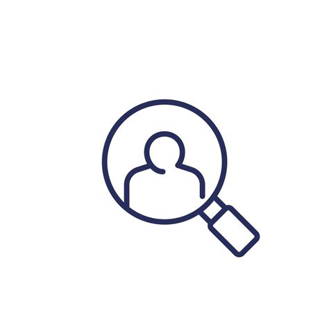 Kyc Line Icon Know Your Customer 22607752 Vector Art At Vecteezy