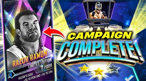 How I Completed Campaign Mode In Wwe Supercard And Got This Reward